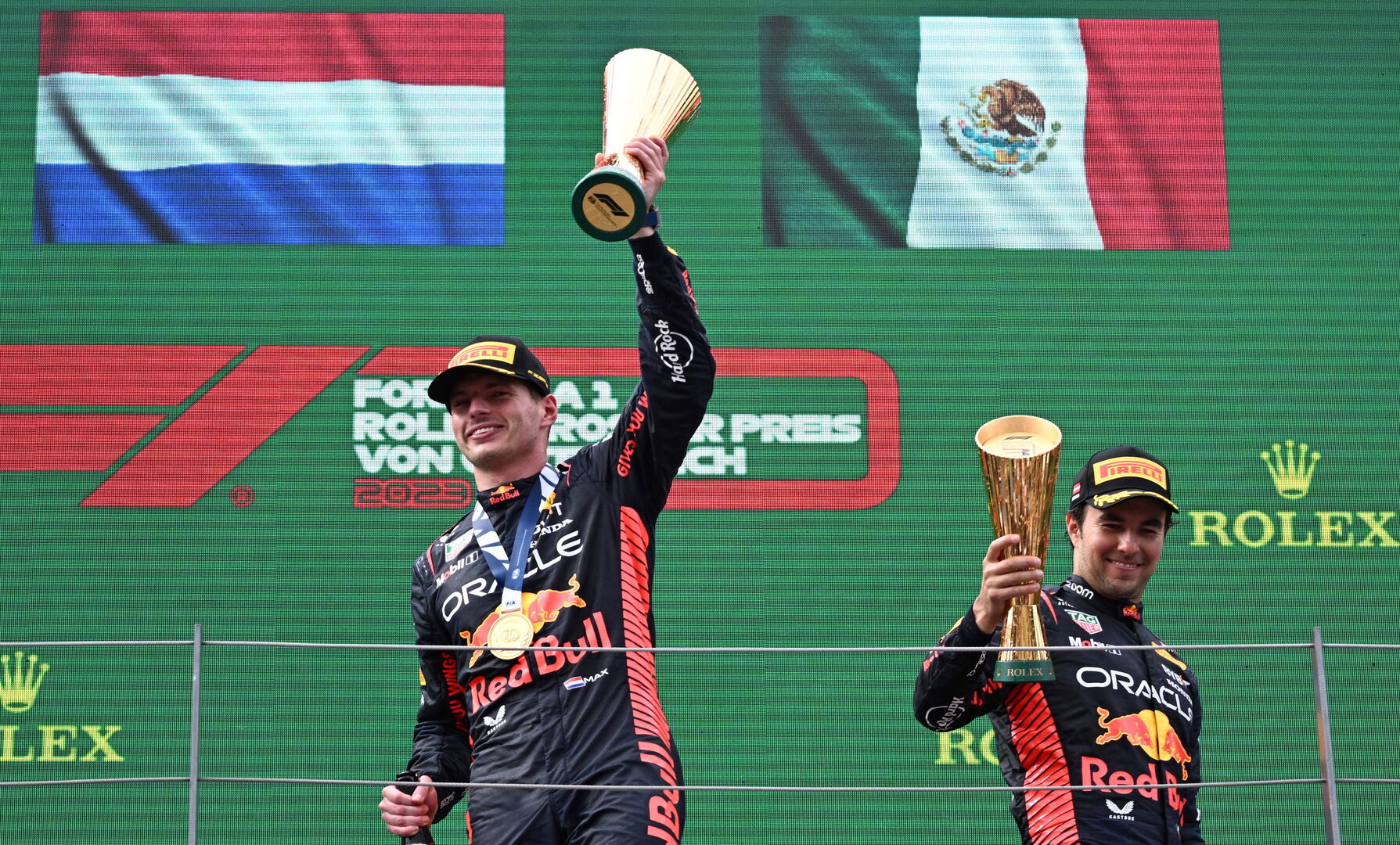 Verstappen gana en Austria y Pérez deja a Carlos Sainz sin podio