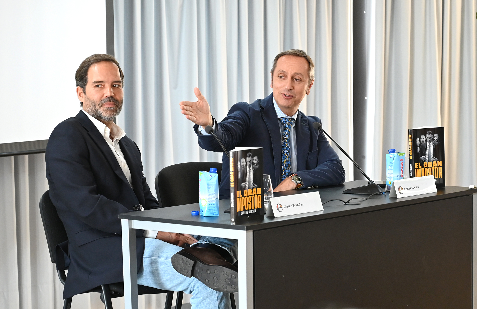 Así ha sido la presentación de 'El Gran Impostor' de Carlos Cuesta ...