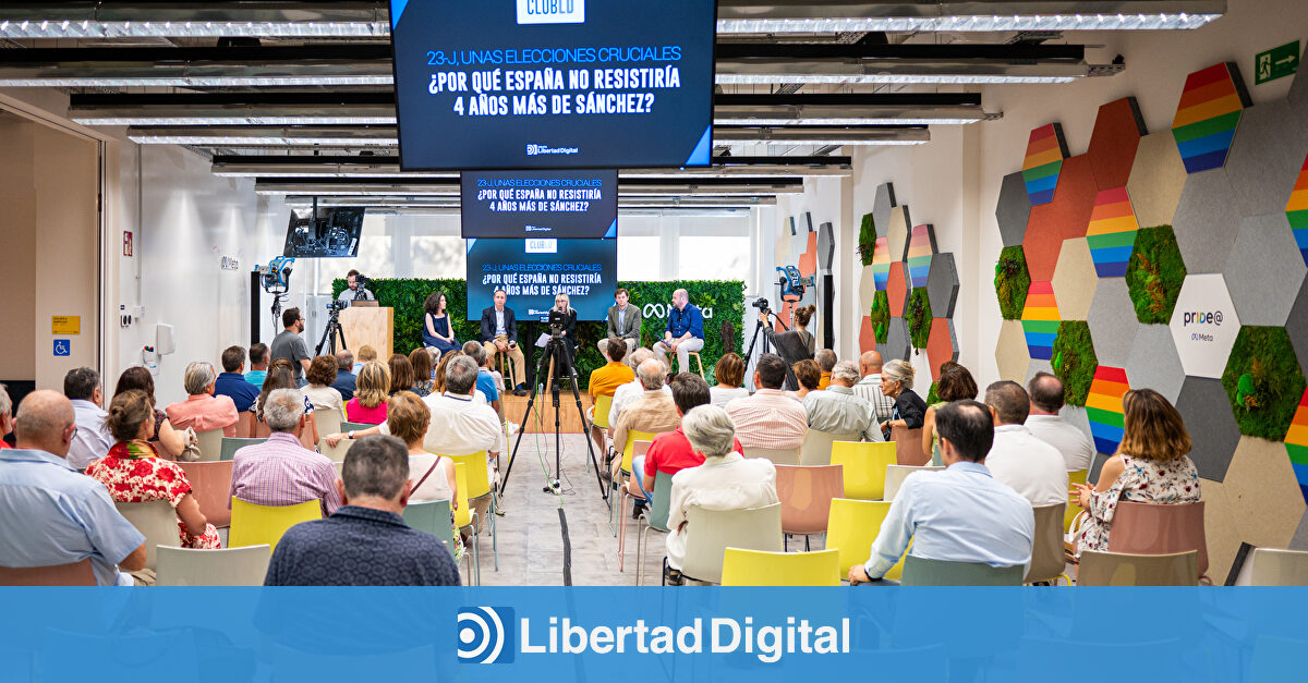 Elecciones 23J, ¿resistiría nuestro país 4 años más de Pedro Sánchez? Así fue el evento ...