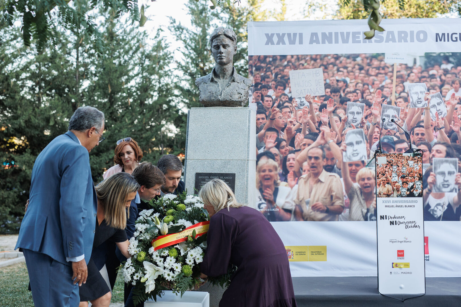 La Comunidad y el Ayuntamiento recuerdan la figura de Miguel Ángel ...