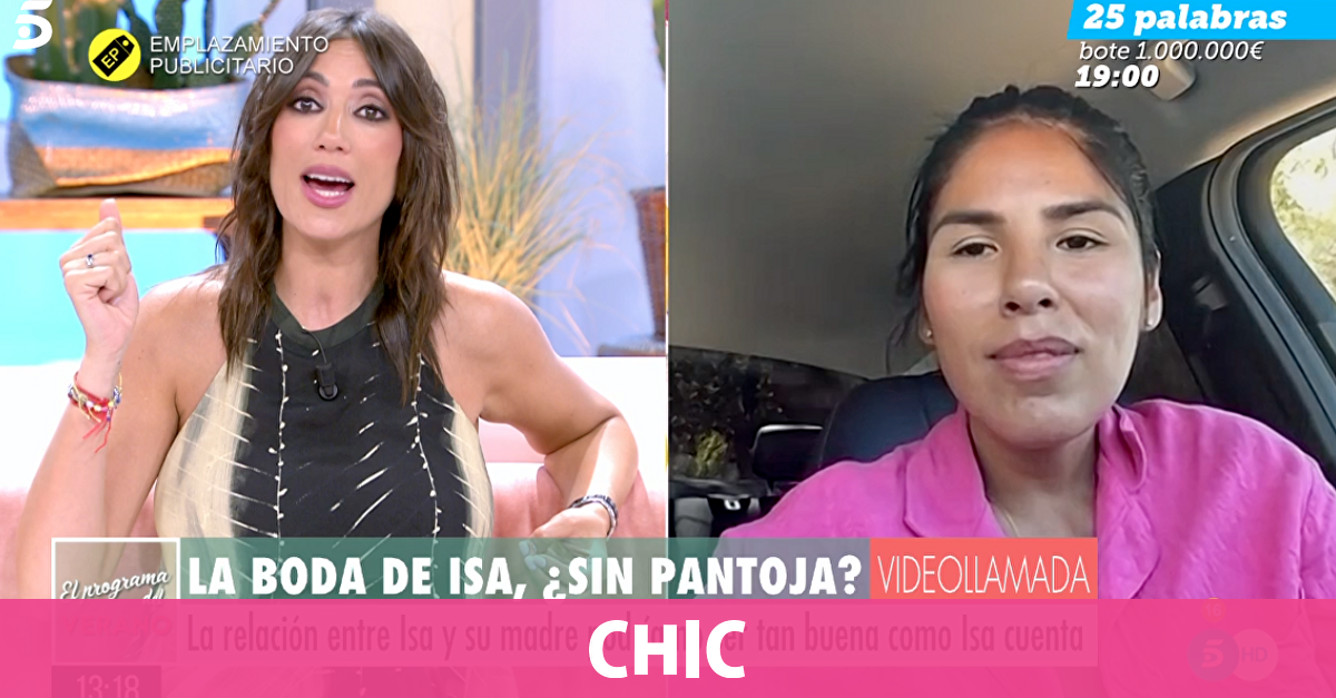 Isa Pantoja estalla y desvela si su madre irá a la boda con Asraf