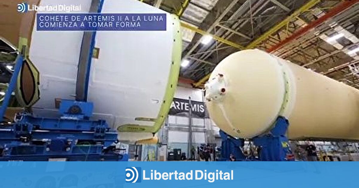 Así son los impresionantes motores del primer cohete lunar tripulado ...