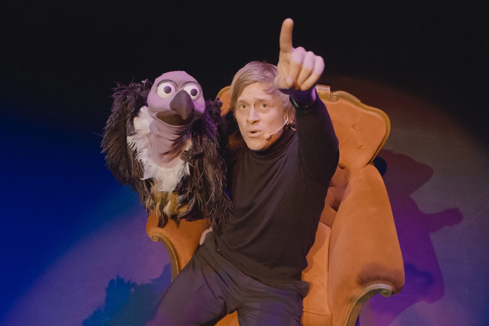 Jaime Figueroa renueva la ventriloquía en el Teatro Alfil