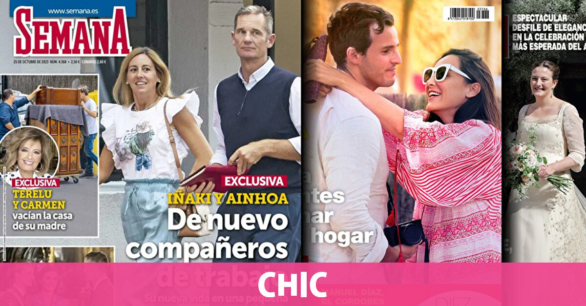 Las portadas de la prensa rosa (18/10/23) - Chic