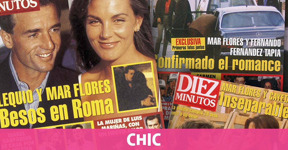 Las portadas de Mar Flores en época de Fernandez Tapias