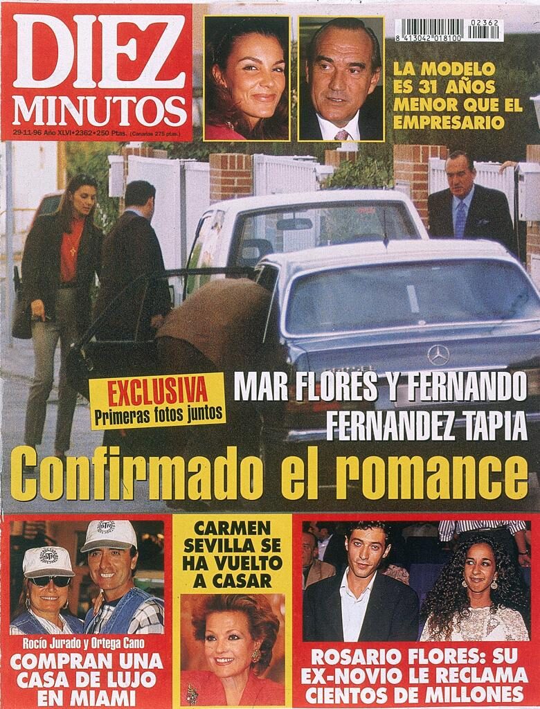 Las portadas de Mar Flores en época de Fernandez Tapias