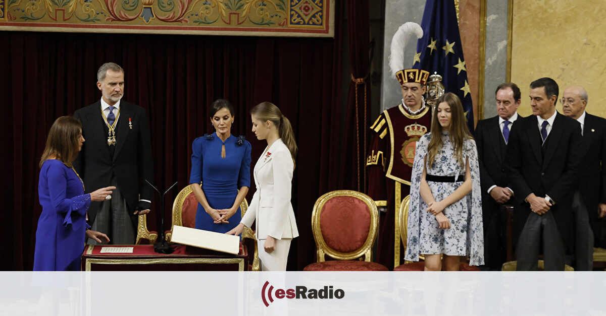 Crónica Rosa: La princesa Leonor jura la Constitución - esRadio