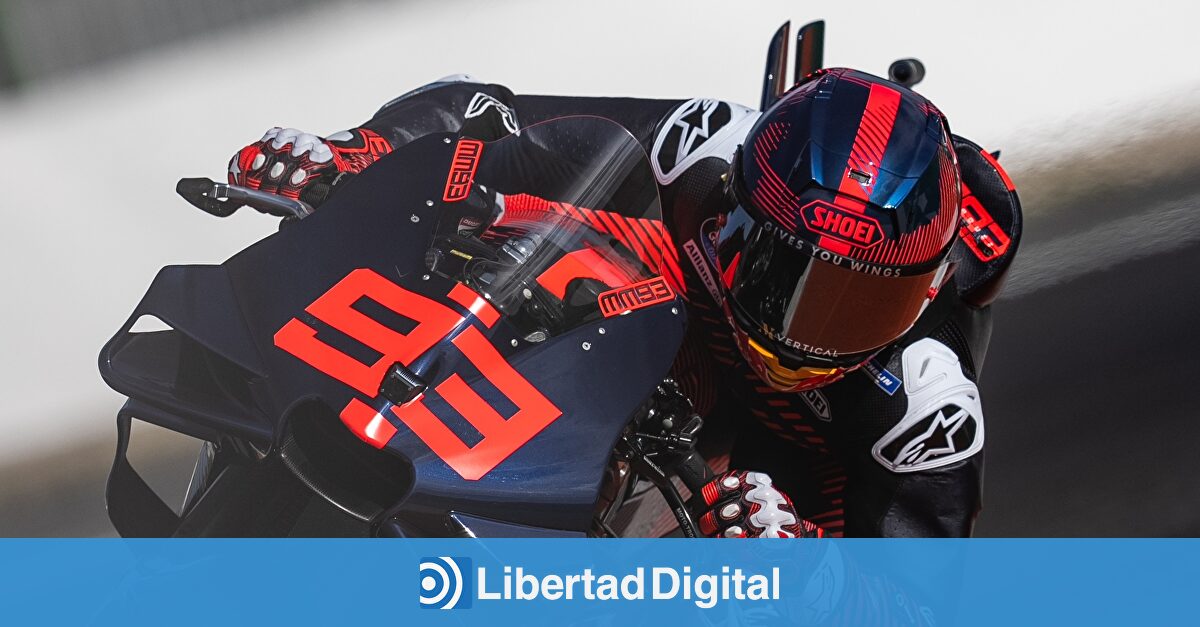 Marc Márquez ilusiona en su estreno con la Ducati