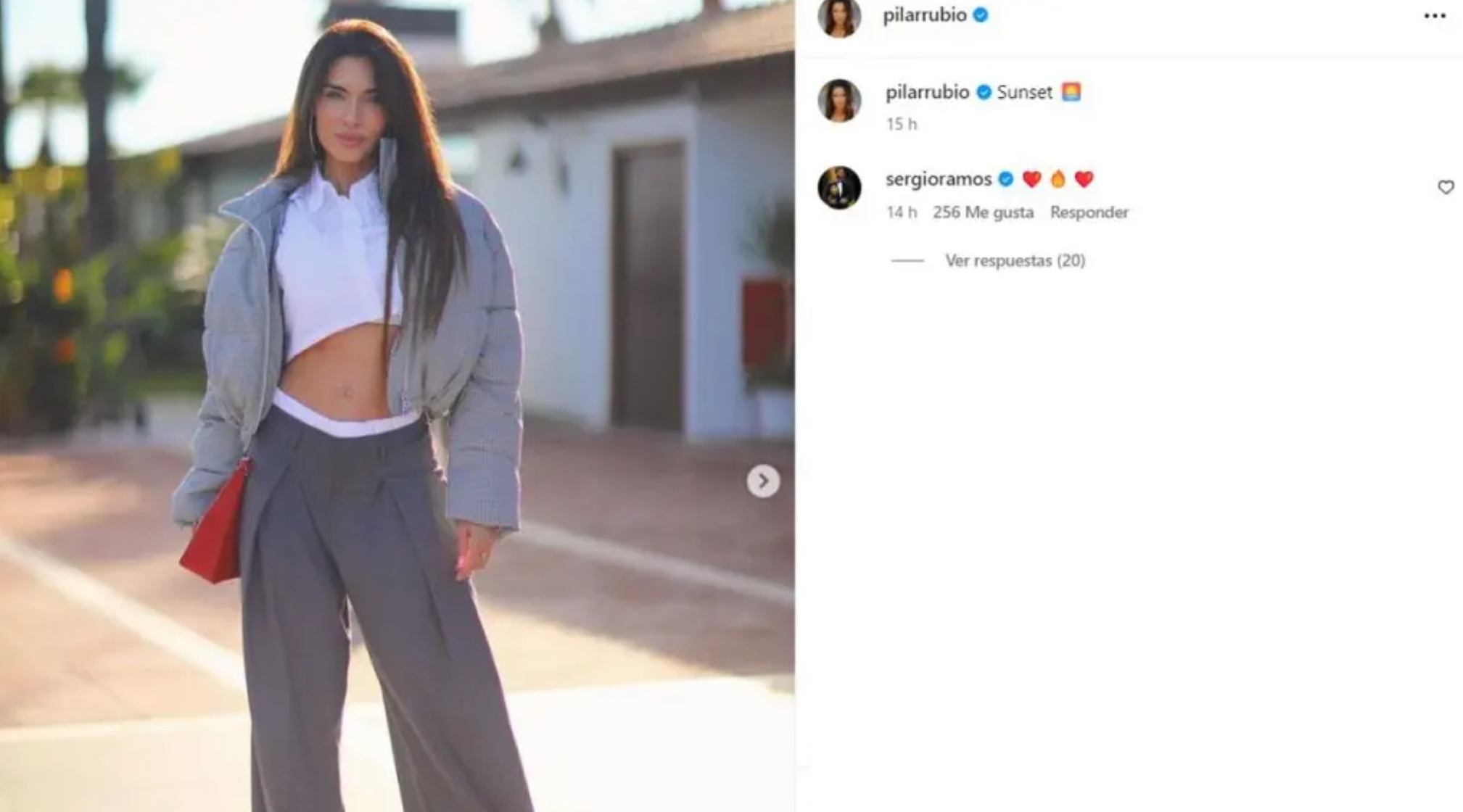 Sergio Ramos pone fin a los rumores de ruptura con Pilar Rubio con un ...