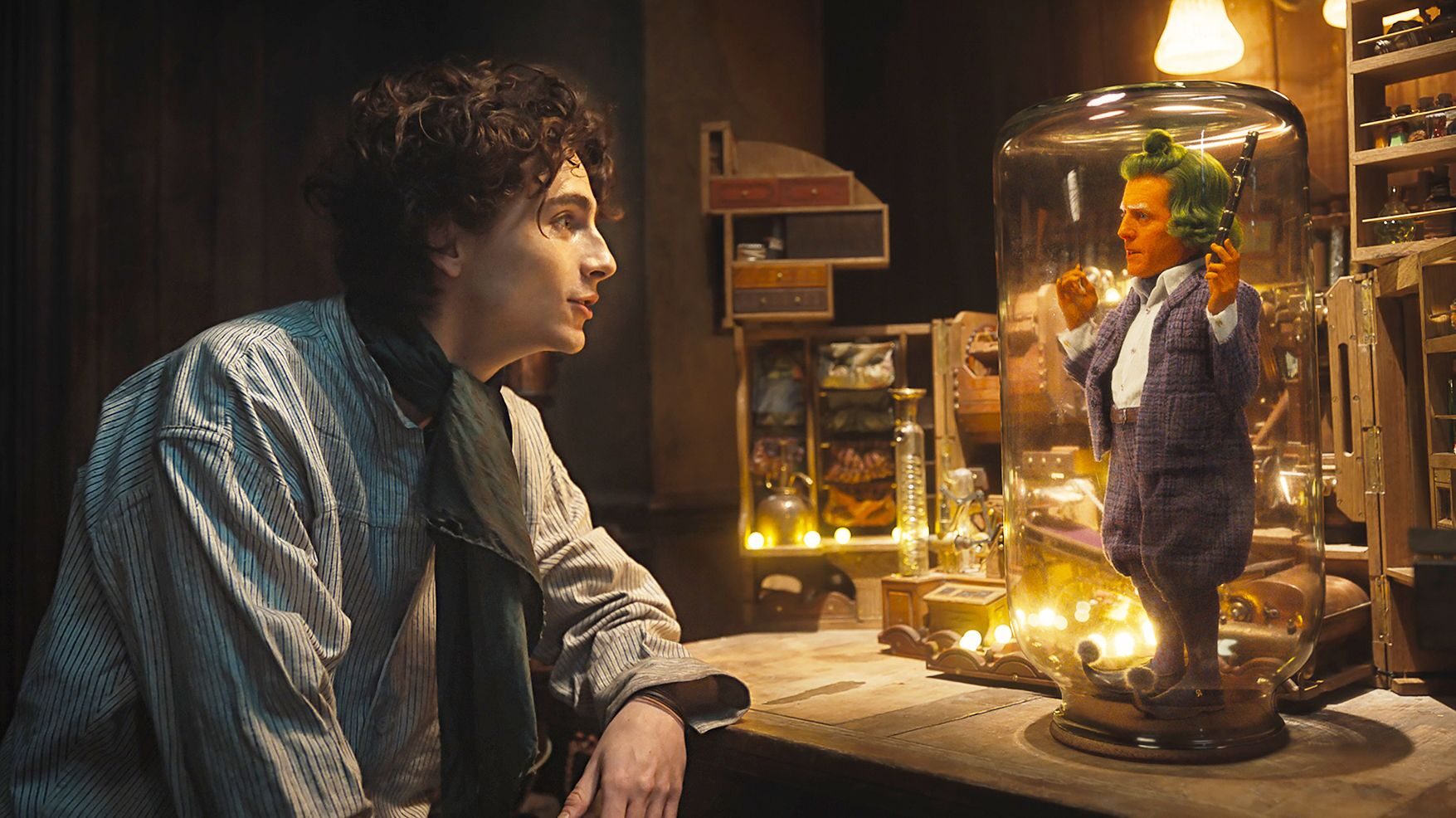 Crítica de Wonka, con Timothée Chalamet y Hugh Grant