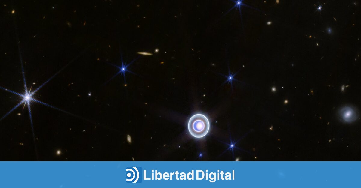 James Webb fotografía al gigante de hielo Urano y 14 de sus lunas ...