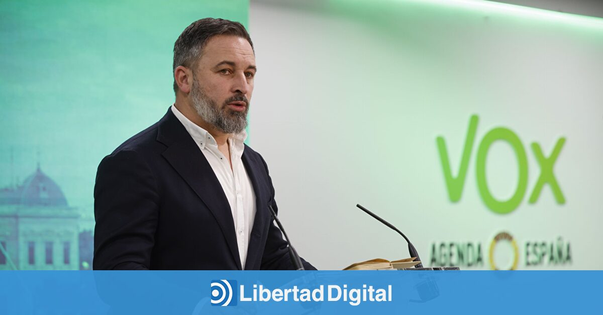 Abascal apela a la unidad de Vox ante posibles rivales: "Van a intentar ...