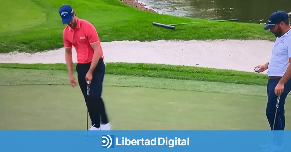 El tremendo bloqueo del golfista Thomas Detry
