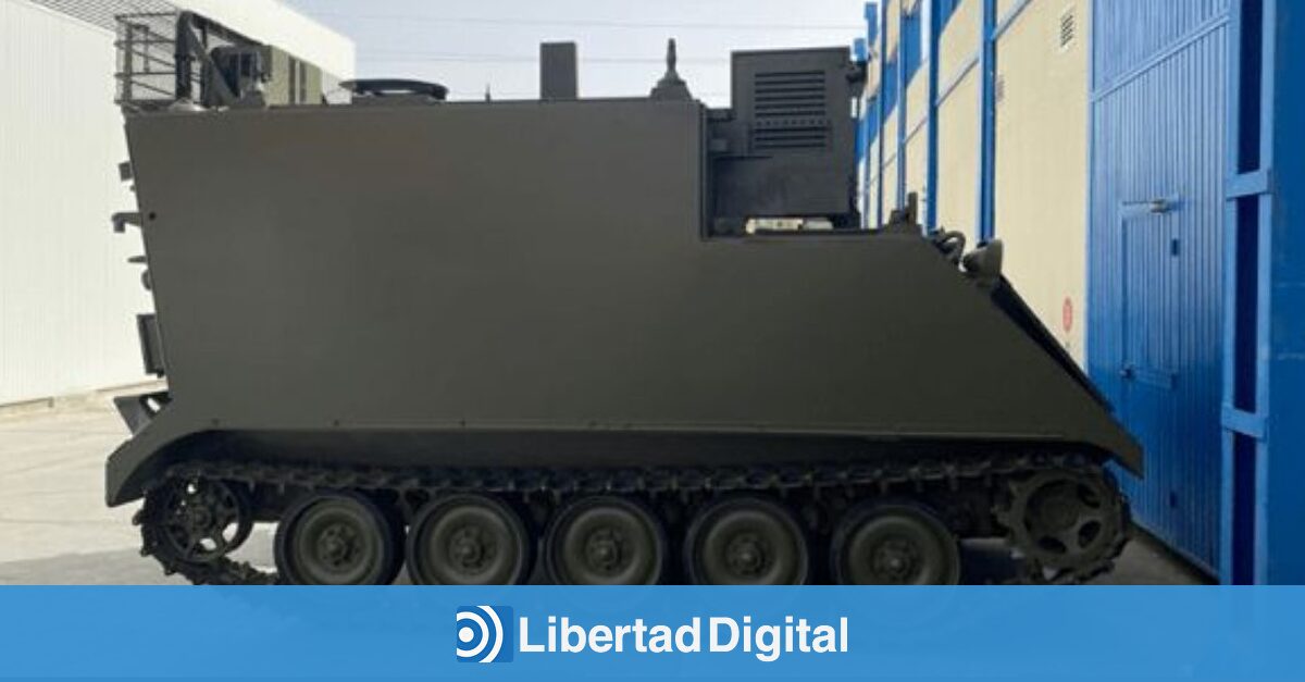 SDLE entrega al Ejército de Tierra el último blindado TOA que ha ...