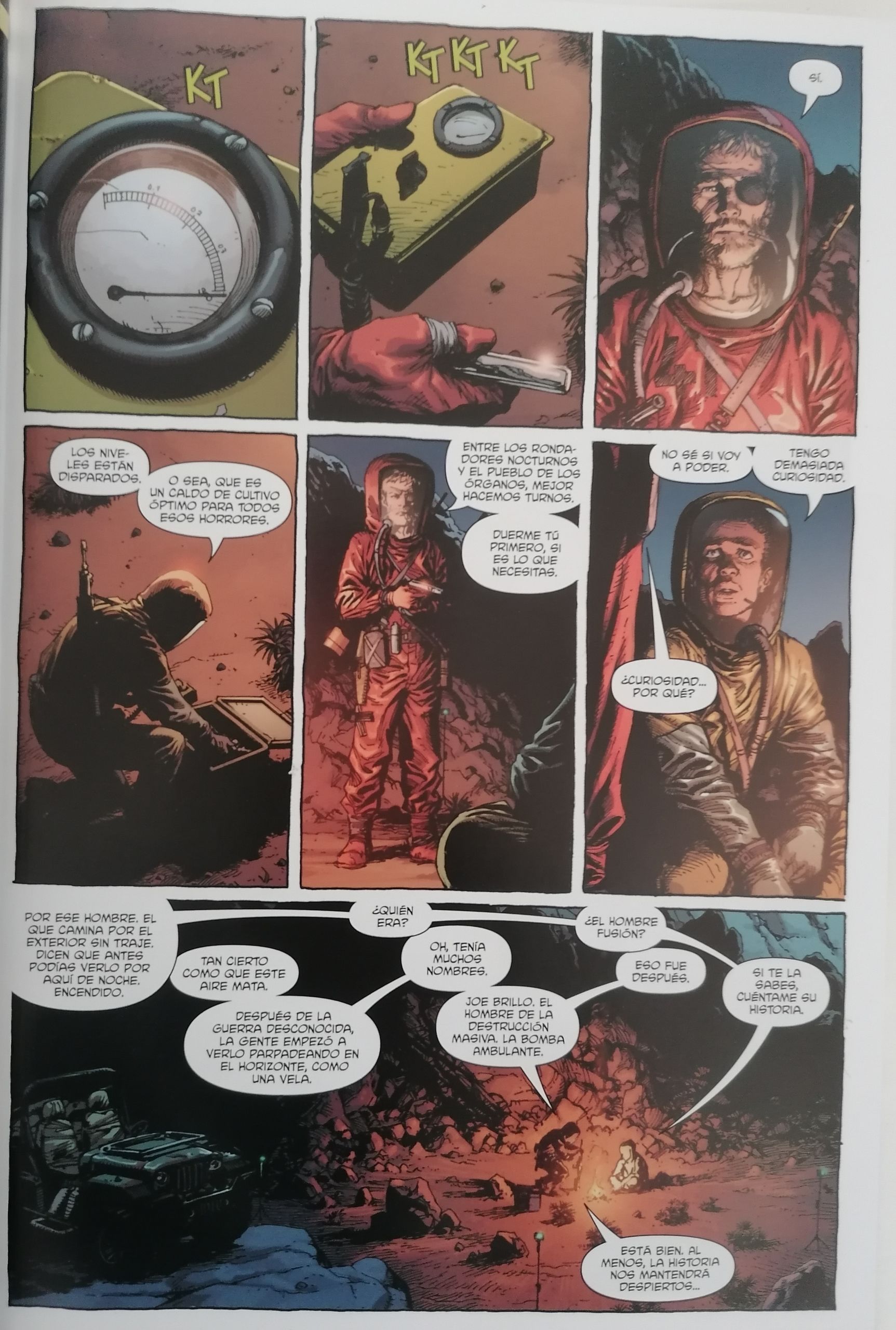 Geiger, el nuevo superhéroe atómico de Geoff Johns y Gary Frank