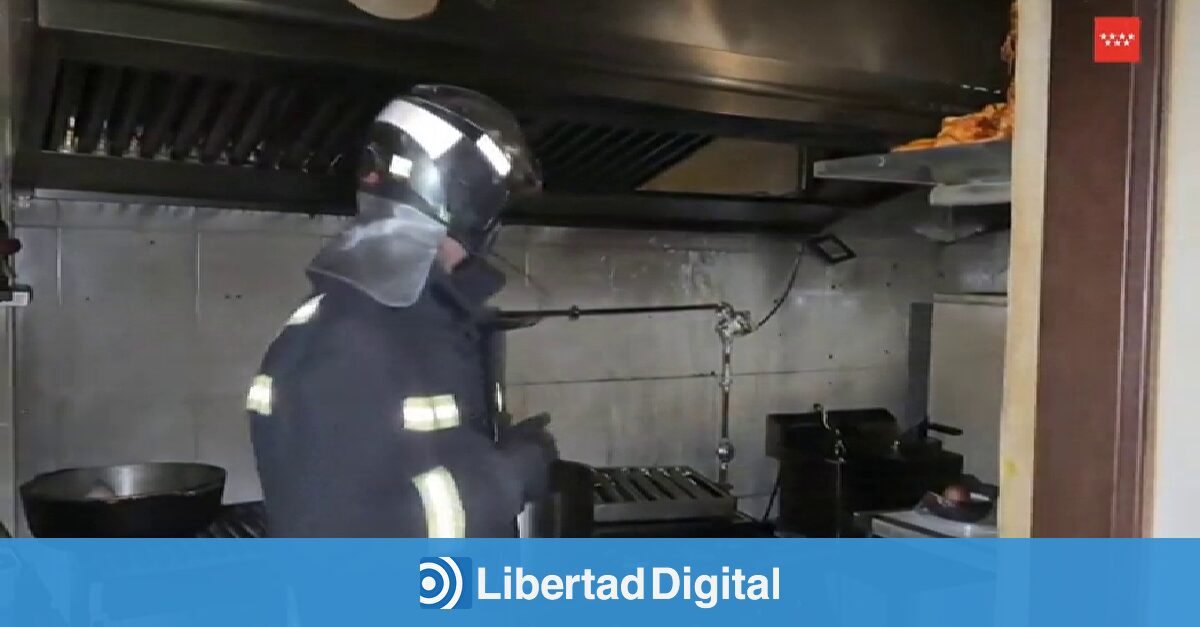Dos heridos en el incendio de la cocina de un bar en Madrid - Libertad ...