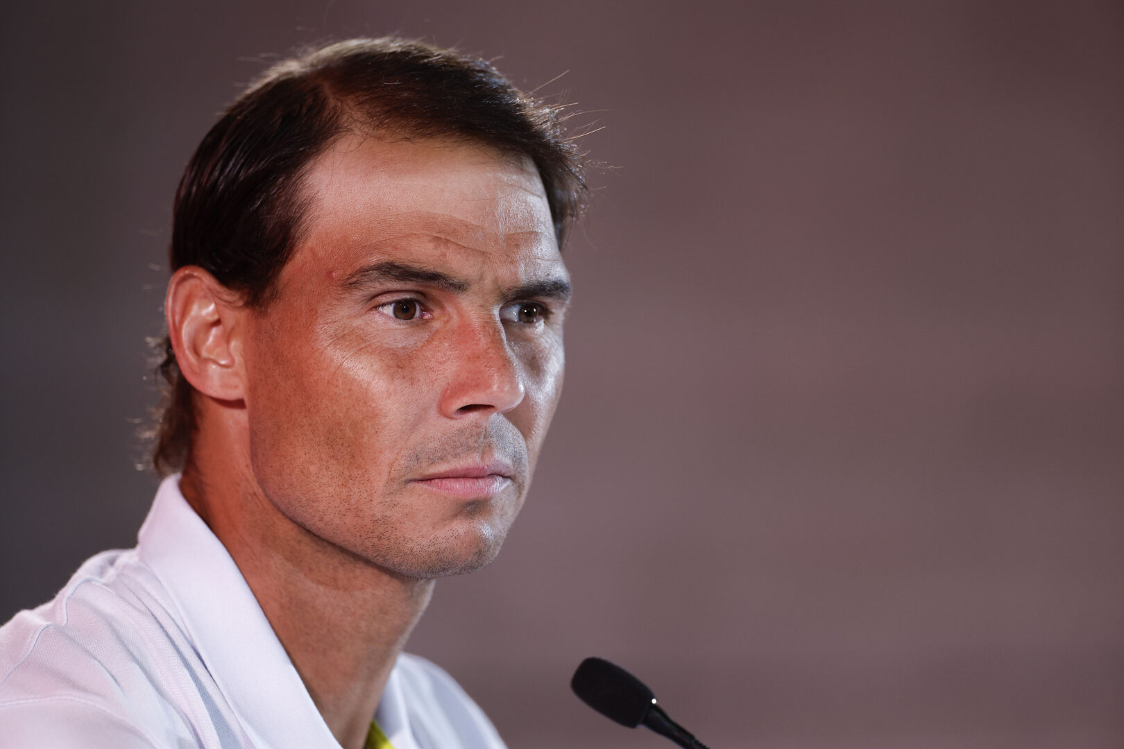 El Sufrimiento De Rafa Nadal En Madrid
