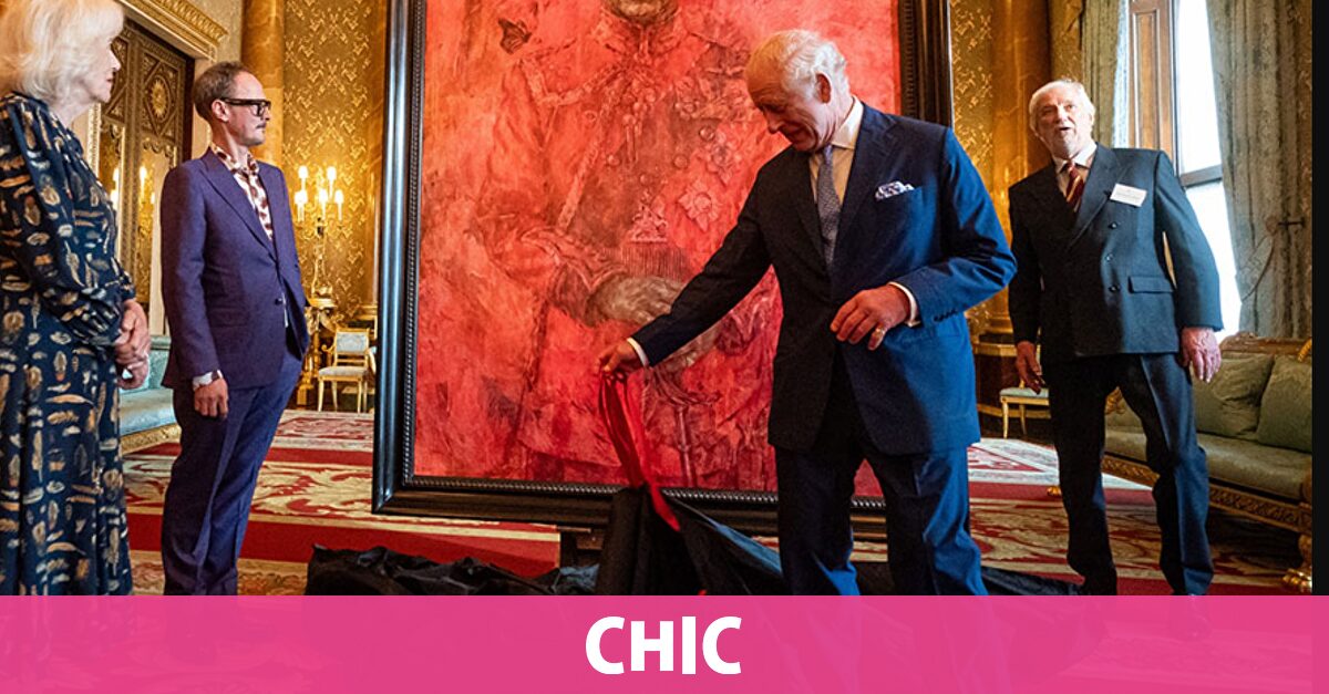 ¿Acierto u horror?: así es el primer retrato de Carlos III tras su ...