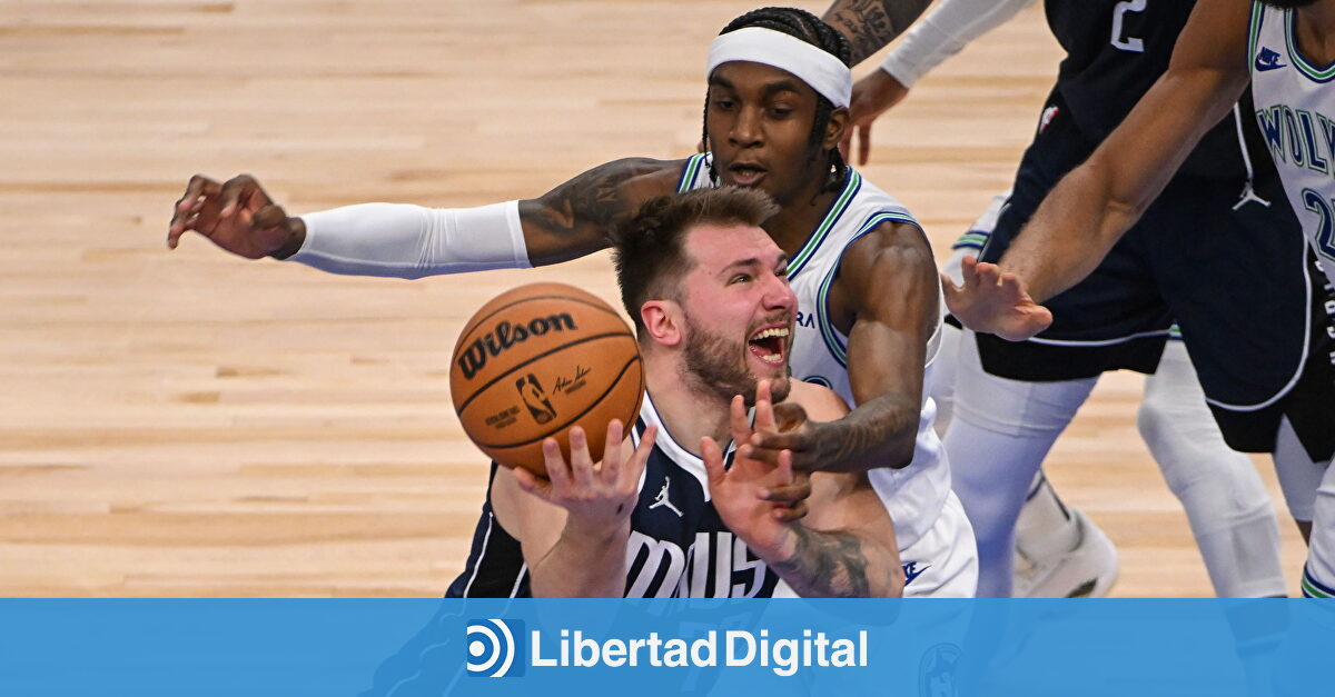 Un descomunal Luka Doncic roba al factor cancha de los Wolves en la final del Oeste - Libertad ...