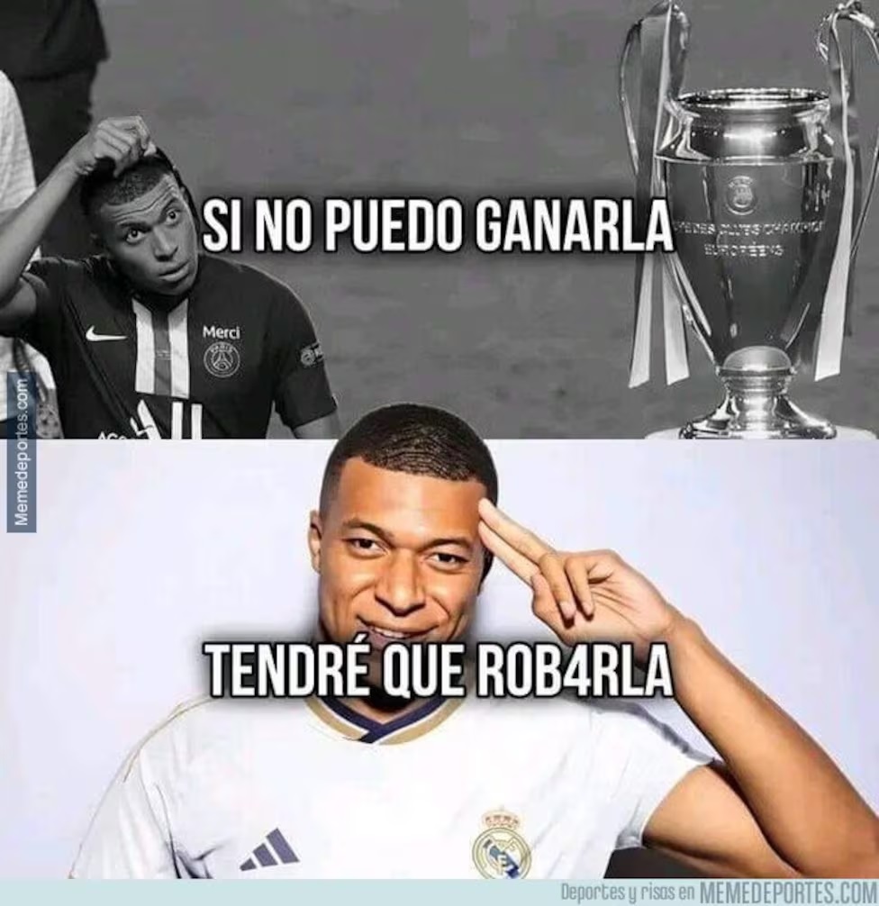 Los mejores memes del fichaje de Mbappé por el Real Madrid - Libertad ...
