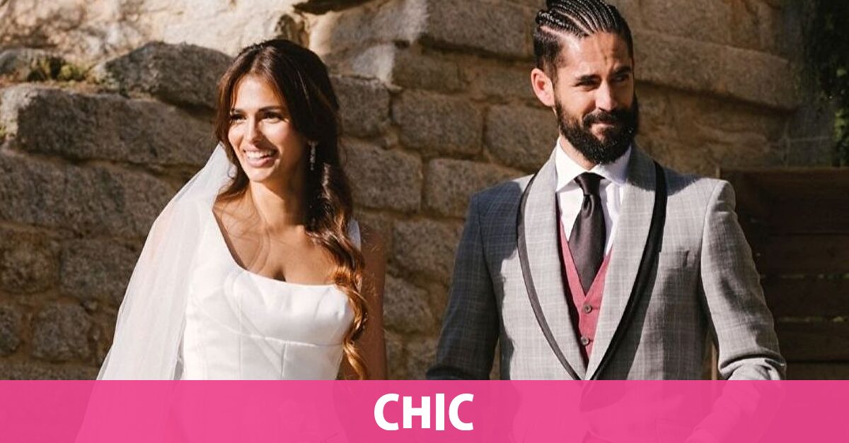 Isco y Sara Sálamo muestran las fotos de su boda secreta - Chic