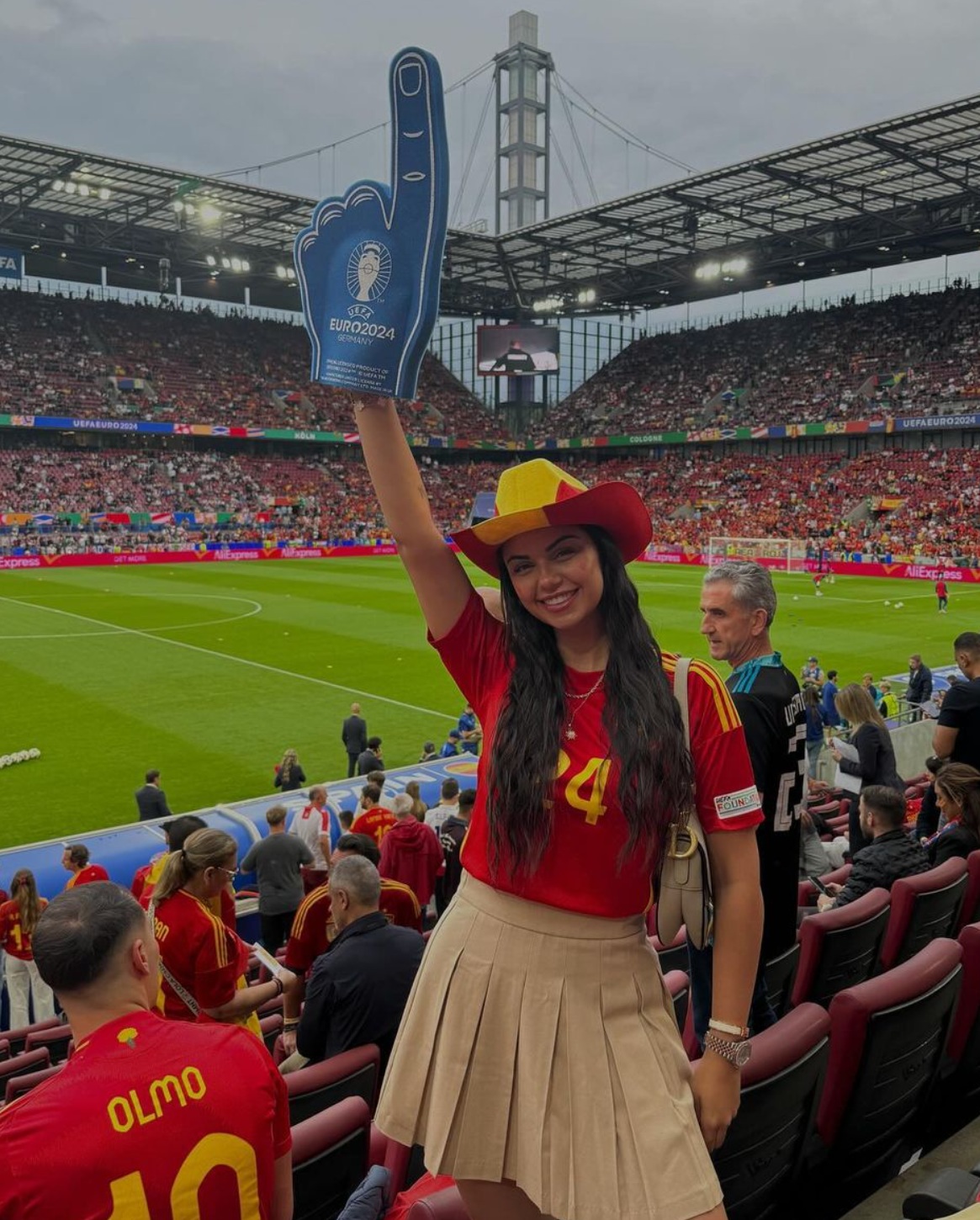 Todo sobre Claudia Rodríguez, la WAG revelación de la Eurocopa - Chic