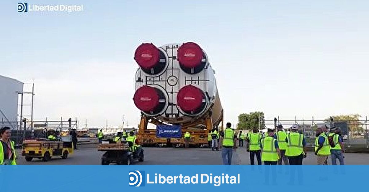 Así es el cohete de la NASA que se usará en primera misión tripulada a la Luna - Libertad Digital