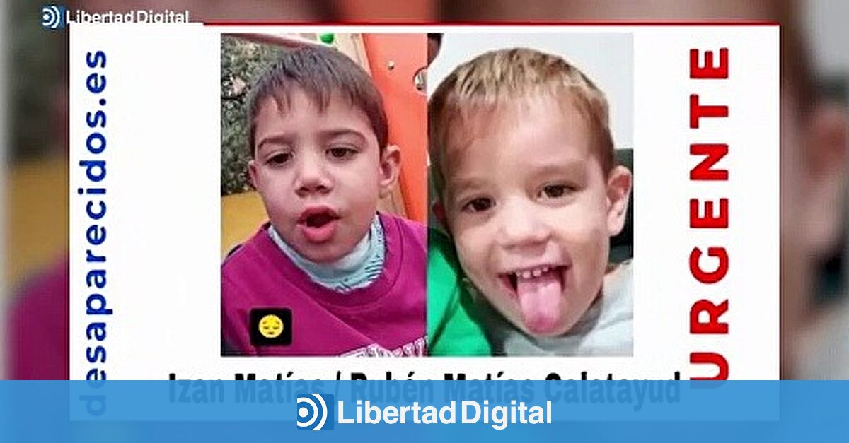 Encuentran los cuerpos sin vida de Rubén e Izan, los hermanos ...