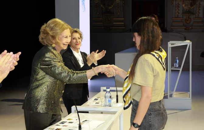 Tita Cervera y Borja Thyssen se reencuentran públicamente en presencia de la reina Sofía - Chic