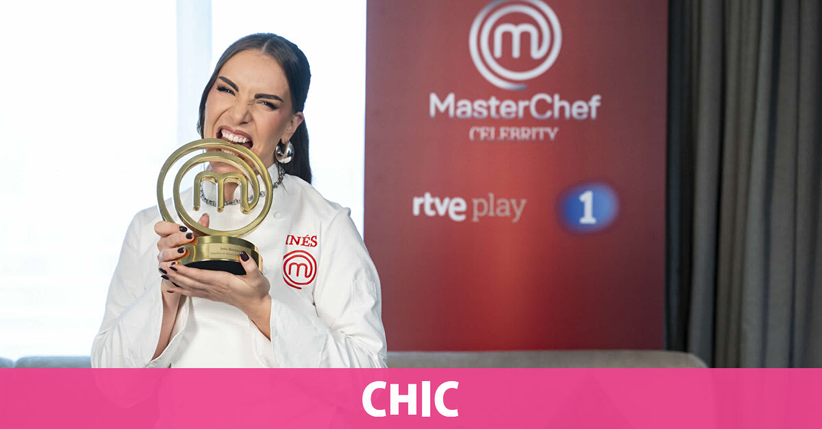 Inés Hernand gana 'MasterChef Celebrity 9' con un menú inspirado en su ...