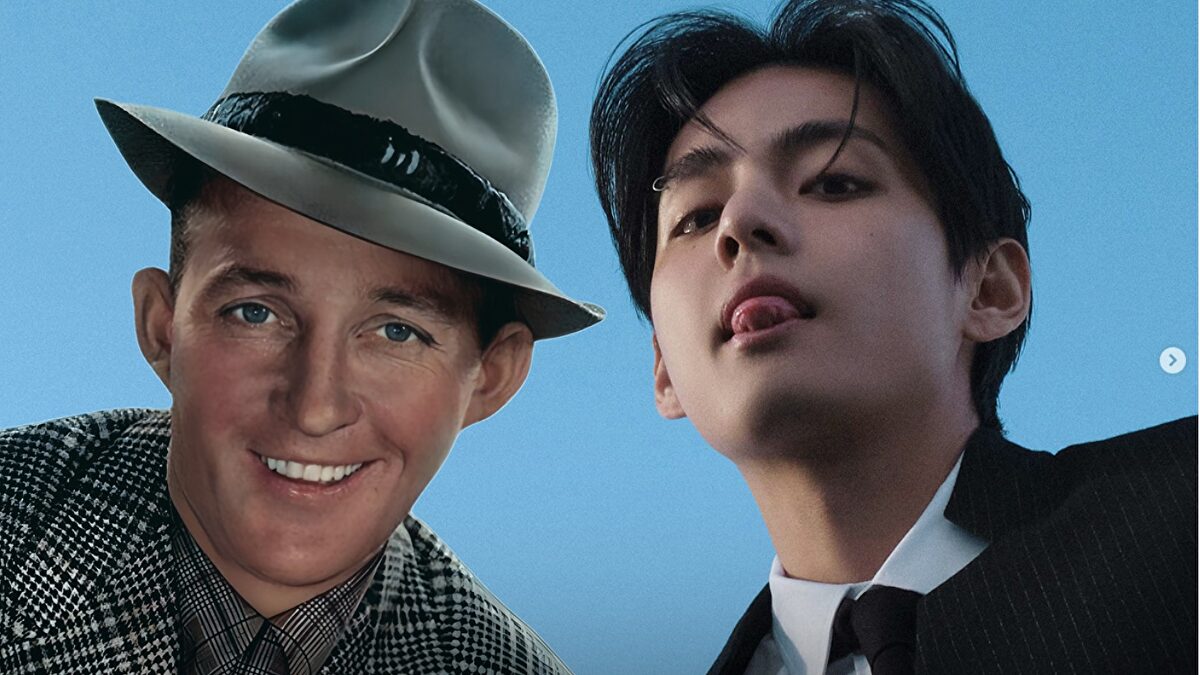 V de BTS lanza una nueva versión de "White Christmas" de Bing Crosby ...