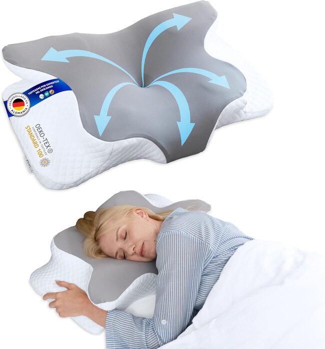 Las mejores almohadas cervicales que revolucionarán tu descanso
