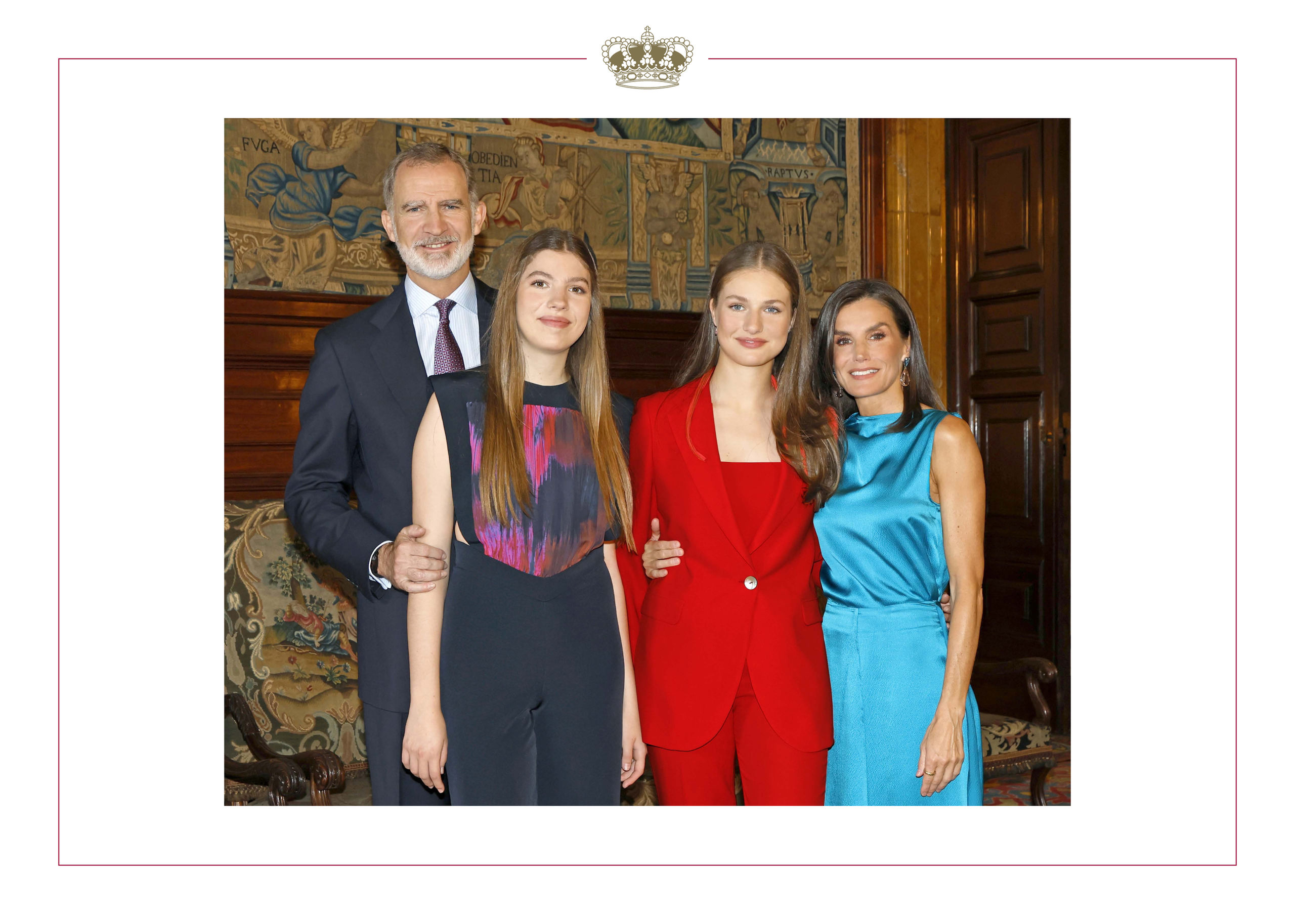 Así son las felicitaciones navideñas de las casas reales europeas: los ...