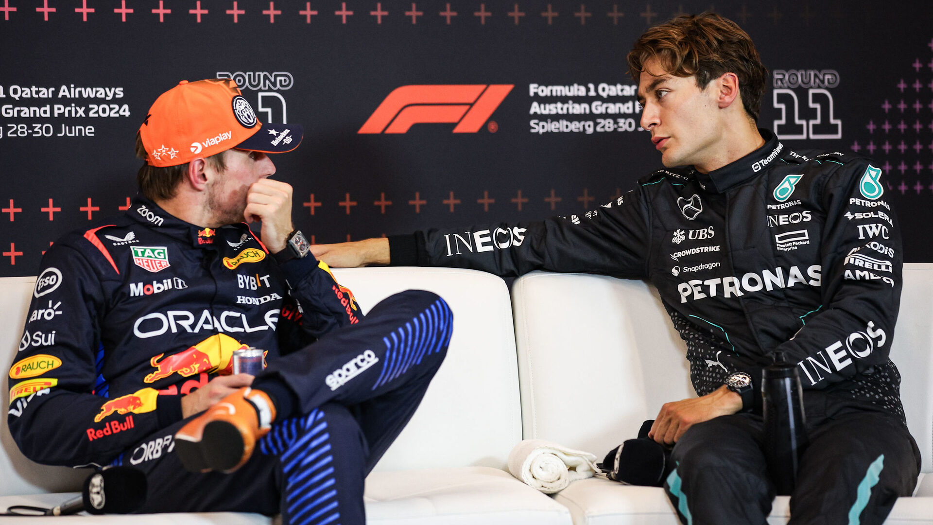 La parrilla de F1 vive la tensión de la rivalidad entre Verstappen y Russell: "No fue divertido ...