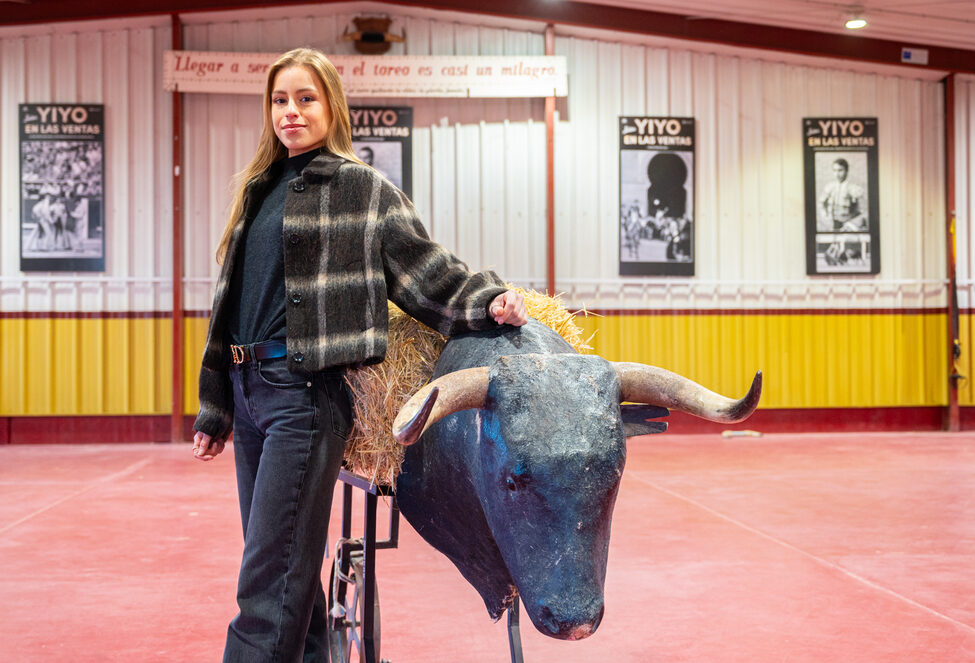 Olga Casado: "El toro es el que me lo va a poner verdaderamente difícil ...