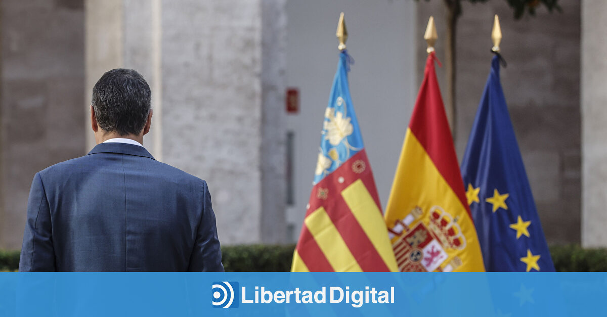 Sánchez no recorrió las calles afectadas y excluyó a Mazón en su visita ...