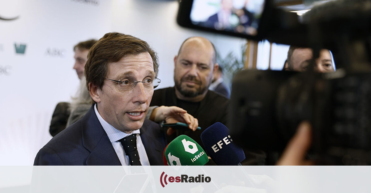 Madrid es Noticia: Almeida pide la dimisión de Reyes Maroto - esRadio