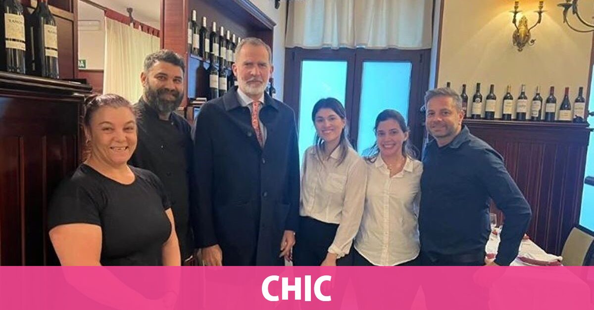 Felipe VI disfruta de la comida castiza en un histórico restaurante de Madrid - Chic