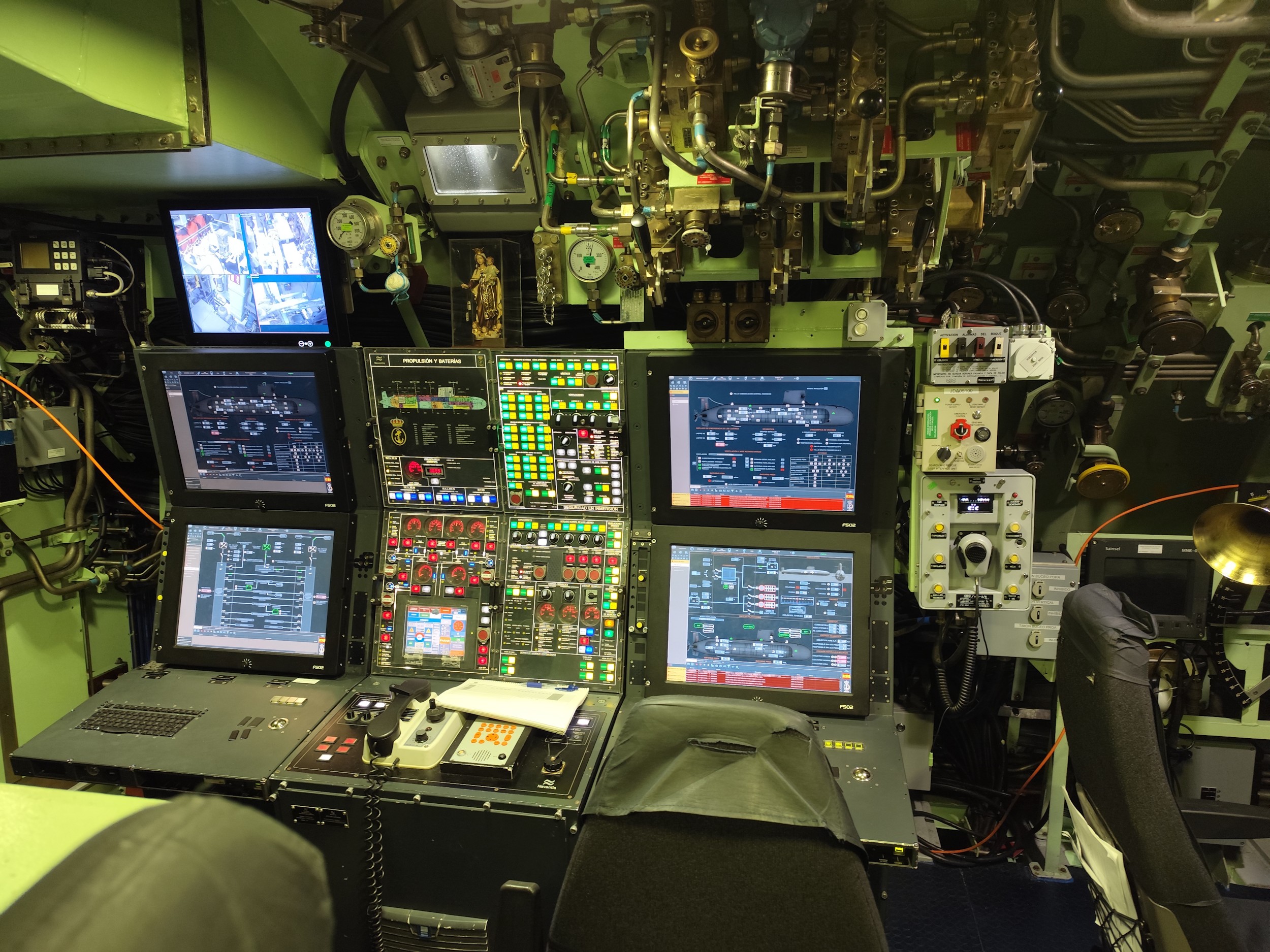 Las entrañas del S81 Isaac Peral, el submarino más moderno de la Armada ...
