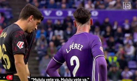¿Por qué la afición del Valladolid llama "mululu" a Luis Pérez?
