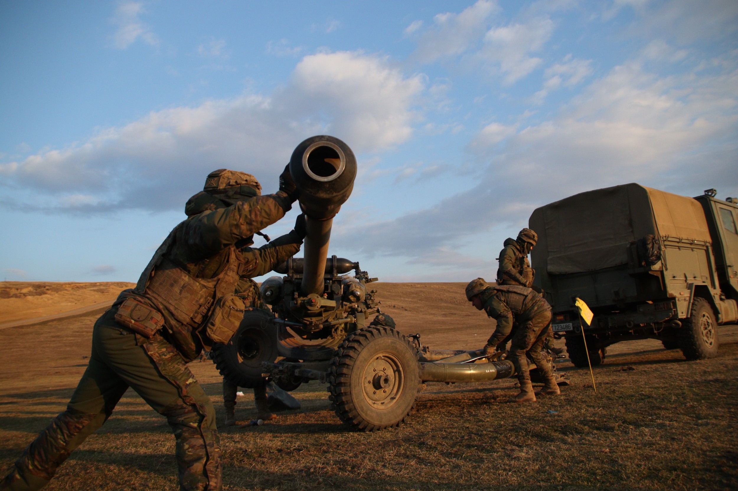 Las mejores imágenes de los militares españoles en Steadfast Dart, las macro-maniobras de la ...