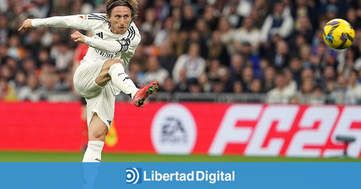Así fue el portentoso golazo de Modric: la puso donde quiso