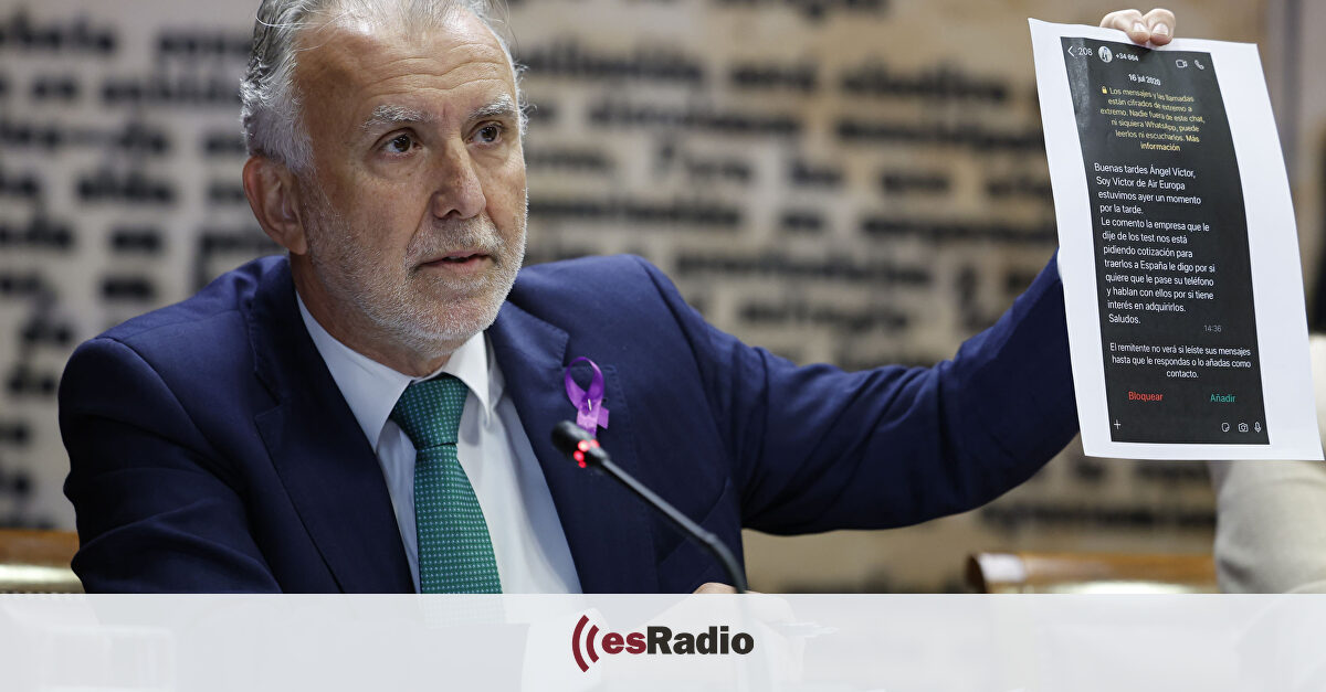 Las Noticias de La Mañana: Ángel Víctor Torres sigue negando relación con Aldama - esRadio
