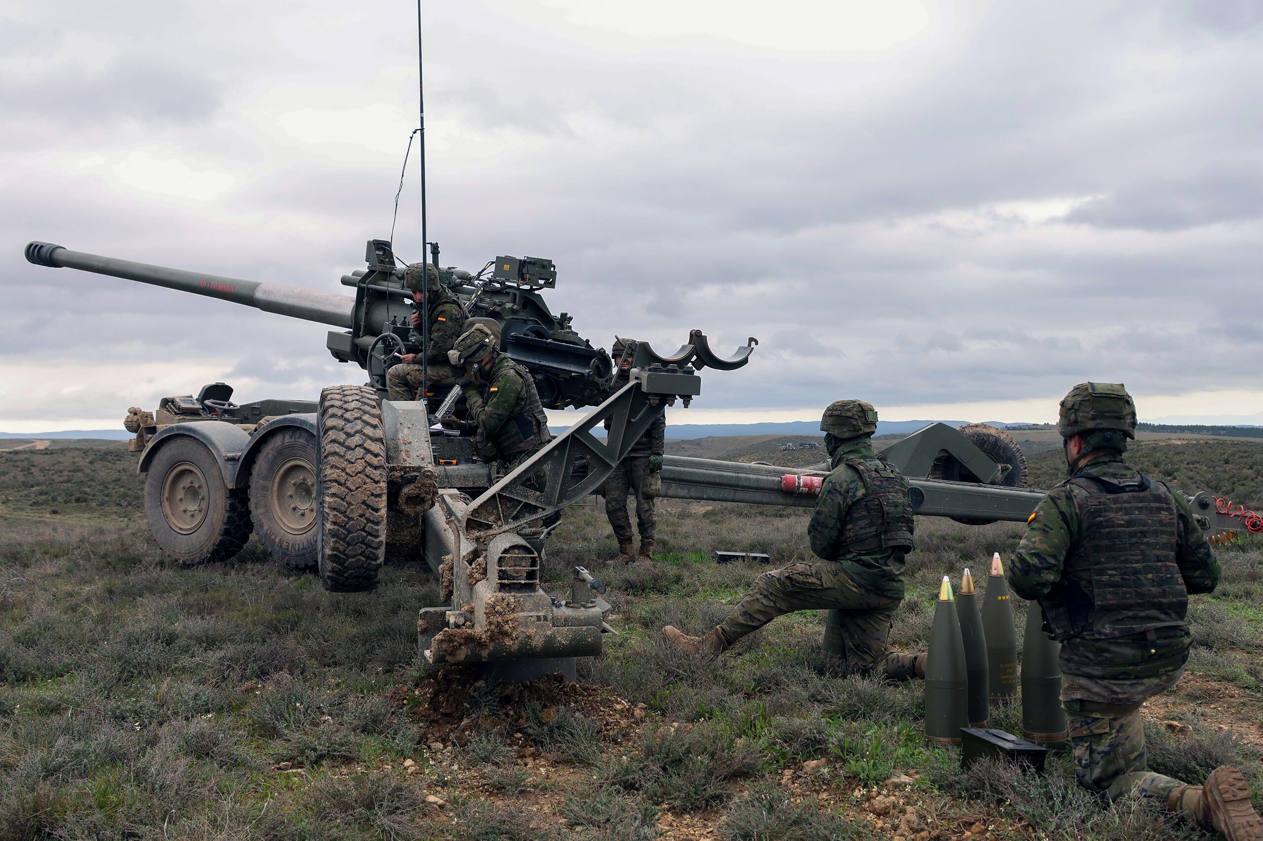 Gazola 25: la Artillería del Ejército de Tierra se pone a punto en sus mayores maniobras del año ...