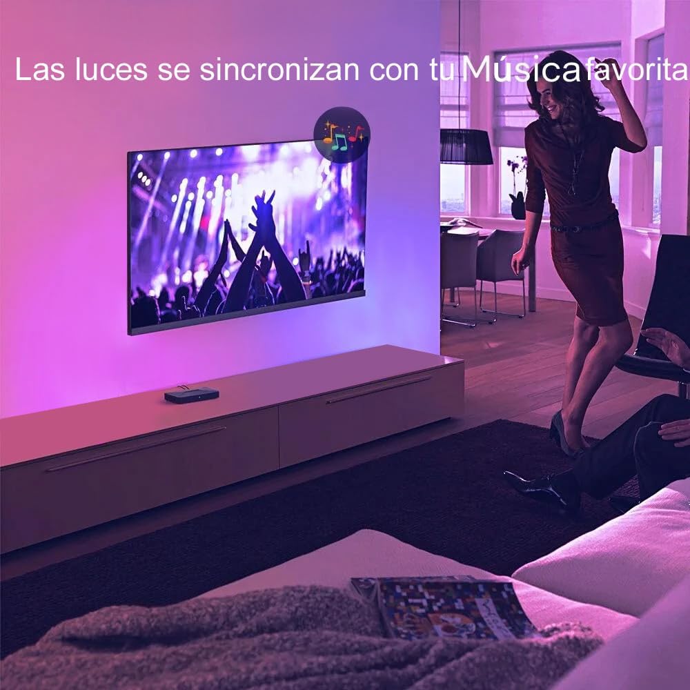 Las mejores luces LED para TV crear el ambiente perfecto