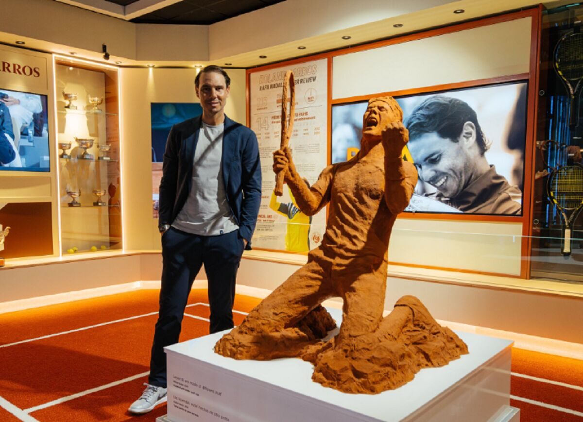 El espectacular espacio sobre Roland Garros en el museo de Nadal