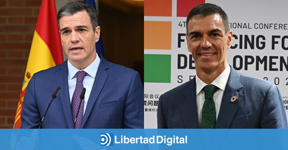 El deterioro físico de Pedro Sánchez en sólo dos años - Libertad Digital
