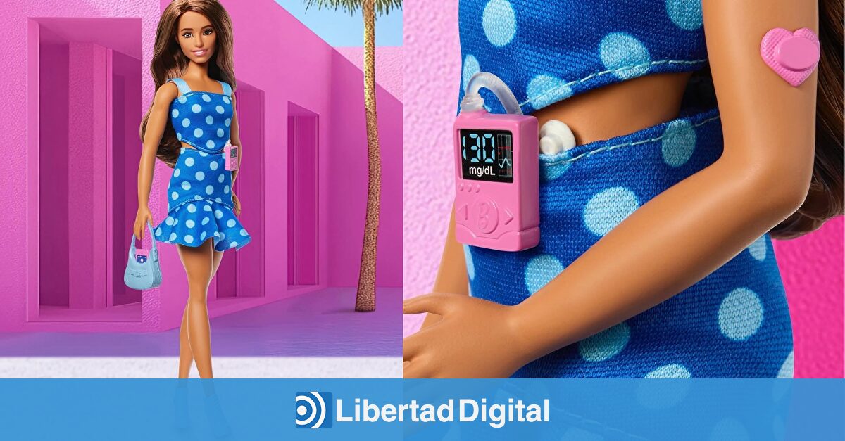 Así es la nueva Barbie con diabetes tipo 1: sensor de glucosa y bomba ...