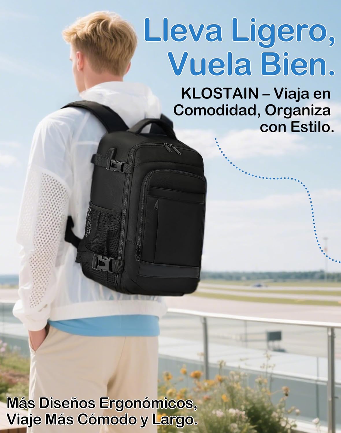 Descubre las mejores mochilas de viaje de cabina