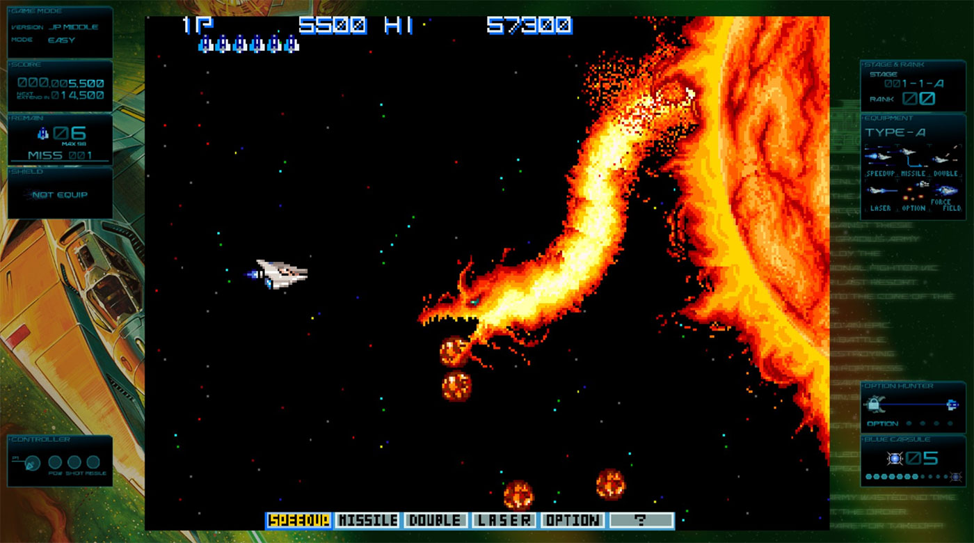 Gradius Origins reúne todas las variantes de la franquicia para el ...